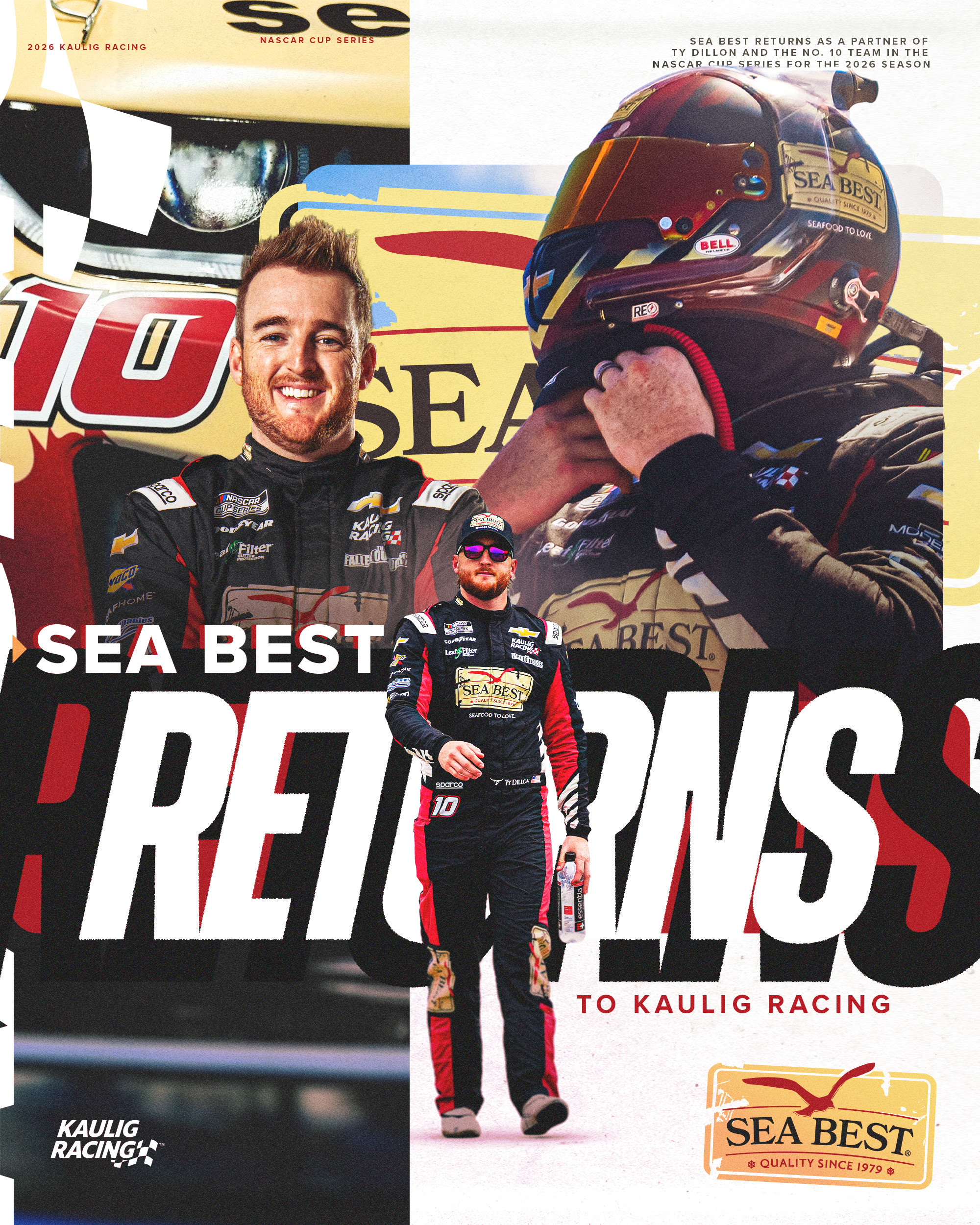 Veteran Ty Dillon returns to Kaulig full-time, eyes first Cup win in ...